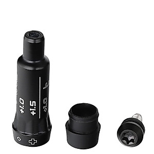 QUEEN3C Golf Shaft Adapter fits tip 0.335" Shaft, Compatible with PING G430, G425, G410 Drivers & Fairway Woods. (LH, 0.335")