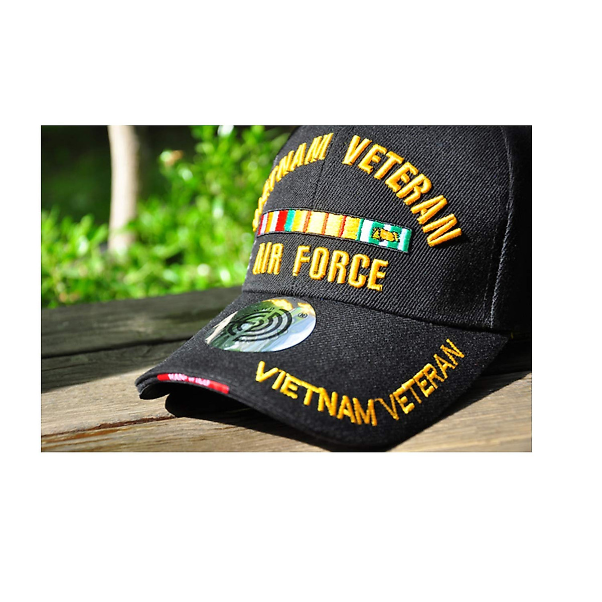 Air Force Vietnam Veteran Hat Embroidered Baseball Cap Duck Tongue Cap Sun Hat