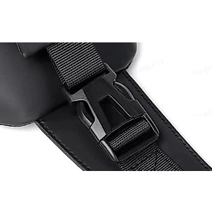 RIYUNE Waterproof Shoulder Bag Hiking Daypacks Crossbody Backpack Multipurpose Cross Body Chest Bag Waterproof Sling Bag (Black)