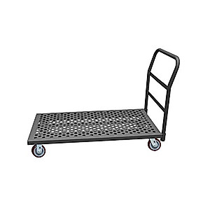 Durham EPTP24365PU95 Perforated Platform Truck, Lips Down