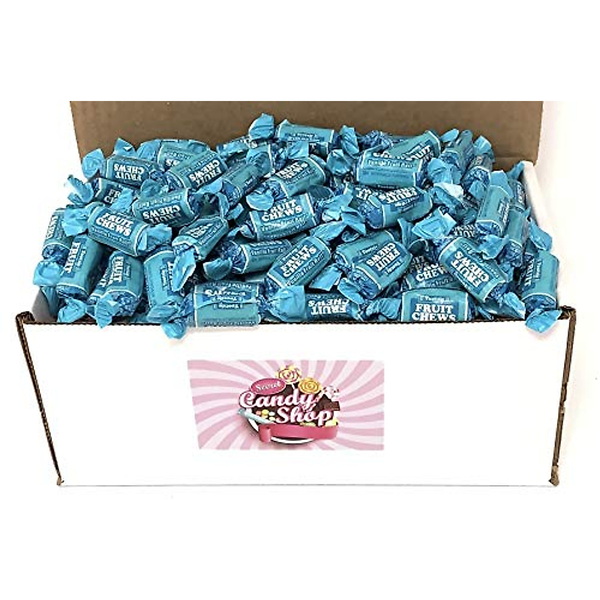 Tootsie Fruit Chews Candy in Box, 2lb (Individually Wrapped) (Vanilla)