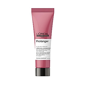 L'Oreal Professionnel Pro Longer Heat Protectant Cream - For Thinned Hair, Fills and Visibly Reduces Appearance of Split Ends, Provides Thicker Hair and Shine