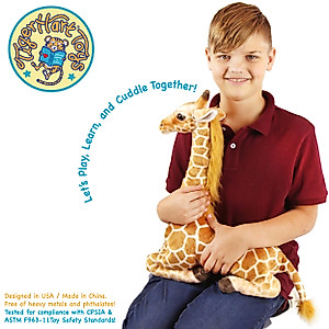 TigerHart Jehlani The Giraffe - 18 Inch Stuffed Animal Plush