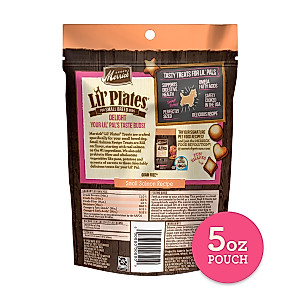Merrick Lil’ Plates Grain Free Small Dog Treats, Natural Training Treats For Small Dogs, Small Salmon Recipe - 5 oz. Pouch