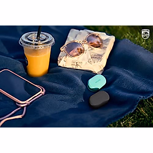 Philips T1207 True Wireless Headphones with Up to 18 Hours Playtime and IPX4 Water Resistance, Teal