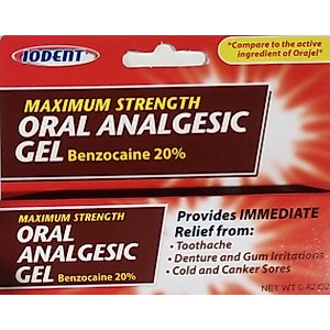 IODENT ORAL ANALGESIC GEL 0.42 OZ