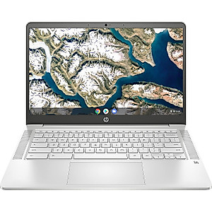HP Chromebook 14a-na1000 14a-na1043cl 14" Chromebook - Full HD - 1920 x 1080 - Intel Celeron N4500 Dual-core (2 Core) - 4 GB Total RAM - 4 GB On-Board Memory - 64 GB Flash Memory - Mineral Silver