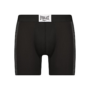 Everlast Mens Boxer Briefs Breathable Underwear for Men - 6 Pack Active Performance Mens Underwear (Large)