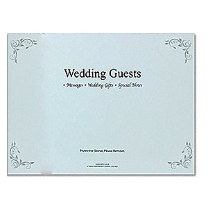 Tallon Wedding Guest Book with Keepsake Box