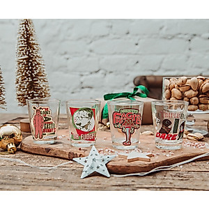A Christmas Story Quotes 2-Ounce Mini Shot Glasses | Set of 4