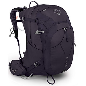 Osprey Mira 32L Women's Hiking Backpack with Hydraulics Reservoir, Celestial Charcoal, One Size