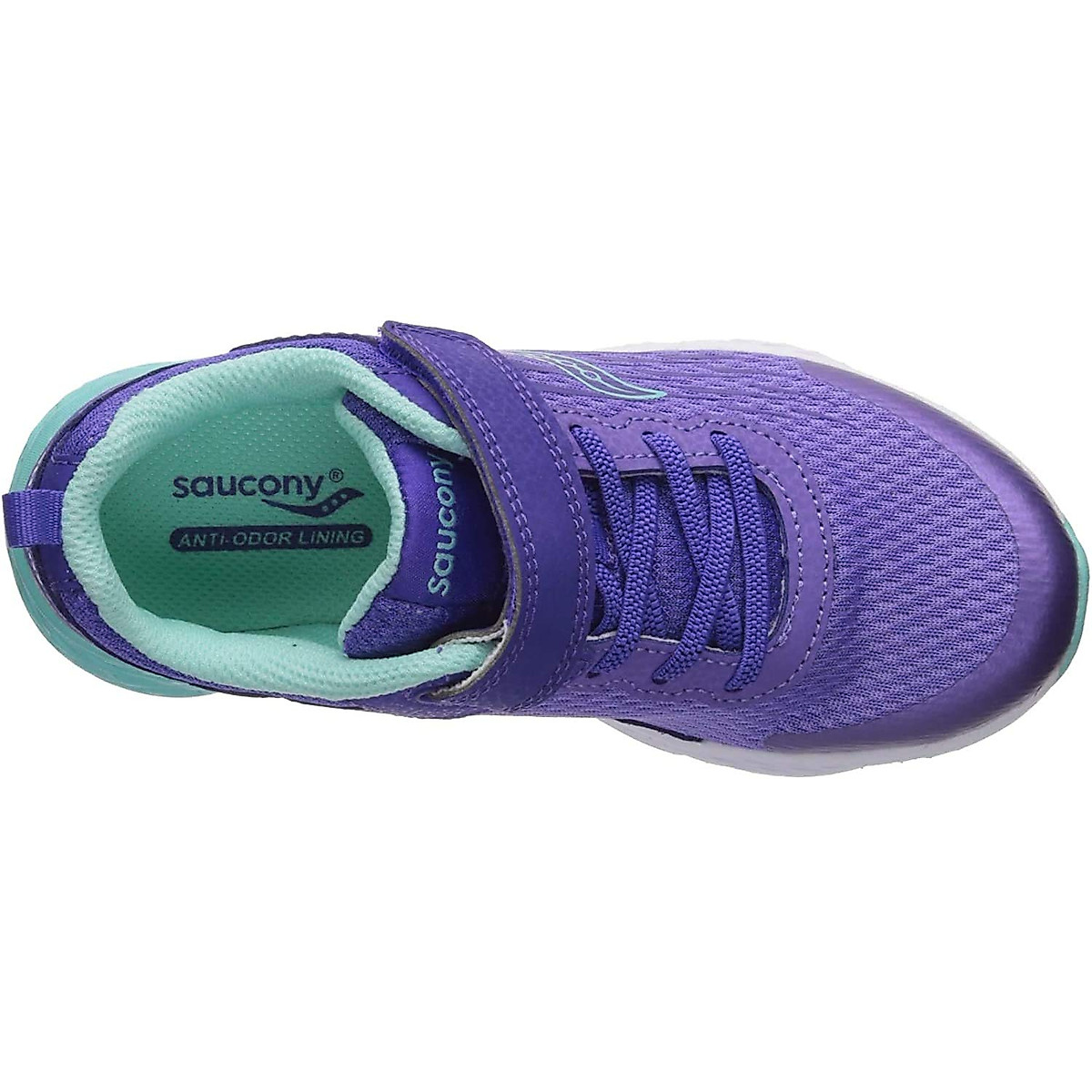 Saucony girls Wind A/C Sneaker, Purple, 6.5 M US