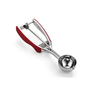 Spring Chef Ice Cream Scoop and Medium Cookie Scoop Bundle Bundle - Red