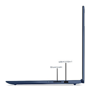Lenovo IdeaPad Slim 3 Laptop, 15.6" FHD IPS Touch LED, AMD Ryzen 5 7530U (>i7-1165G7) Up to 4.5GHz, Wi-Fi6, Backlit KB, Fingerprint Reader, Win 11 Home, W/Mouse Pad (8GB RAM | 512GB PCIe SSD)