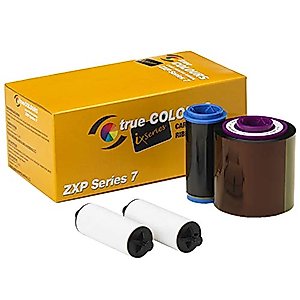 Zebra 800077-749 True Colours iX Series YMCKOK Color Ribbon for ZXP Series 7 Card Printer. 750 Prints.