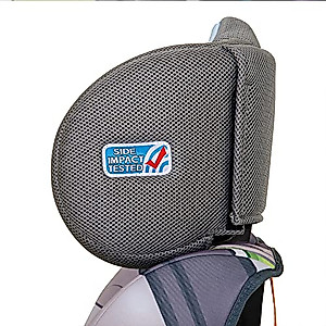 KidsEmbrace Disney Pixar Toy Story Buzz Lightyear 2-in-1 Forward Facing Booster Car Seat, Green/White/Grey