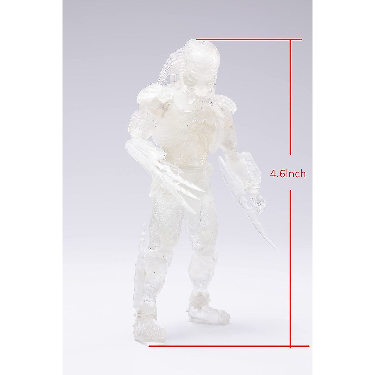 Hiya Toys Alien vs. Predator: Chopper Predator 1:18 Scale Action Figure, Multicolor