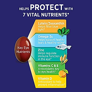 Ocuvite Bausch + Lomb Eye Performance Formula Soft Gels, 30 Count