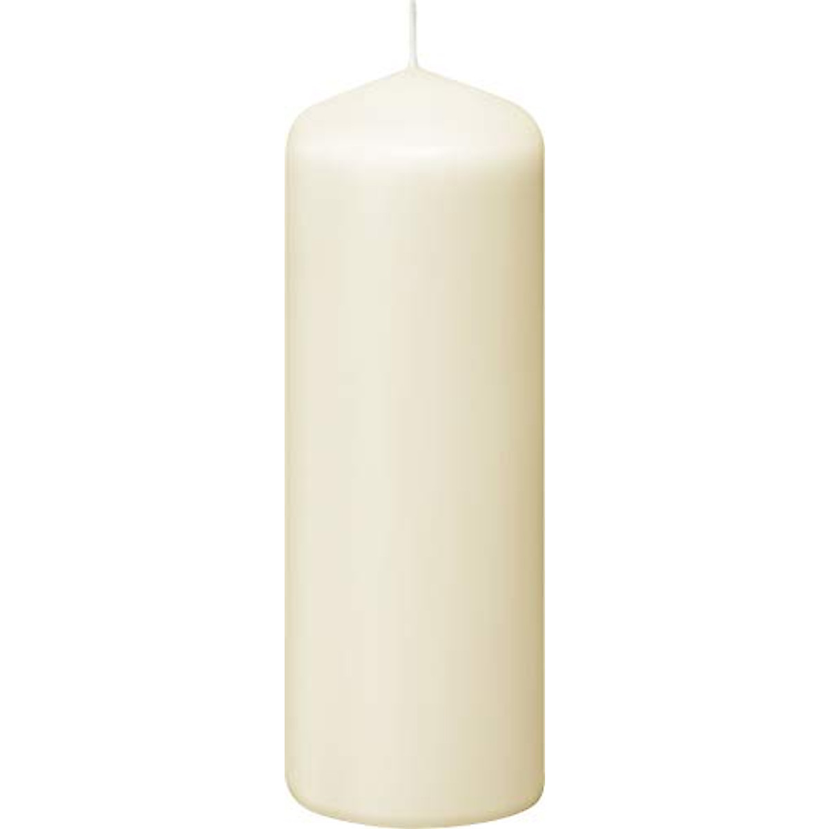 Bolsius Ivory Pillar Candles – 2x6 Unscented Candle Set of 20 – Dripless, Smokeless, and Clean Burning Household Dinner Candles – Perfect for Weddings, Parties, Dinners Decorative Candles