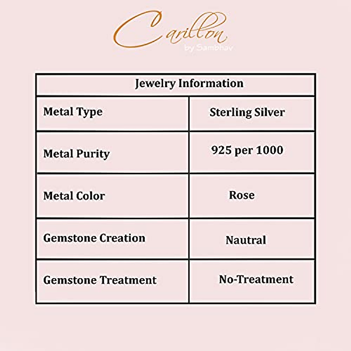 Carillon Kunzite Oval Shape 9X7MM Natural Earth Mined Gemstone 925 Sterling Silver Ring Unique Jewelry (Rose Gold Plated) for Women & Men