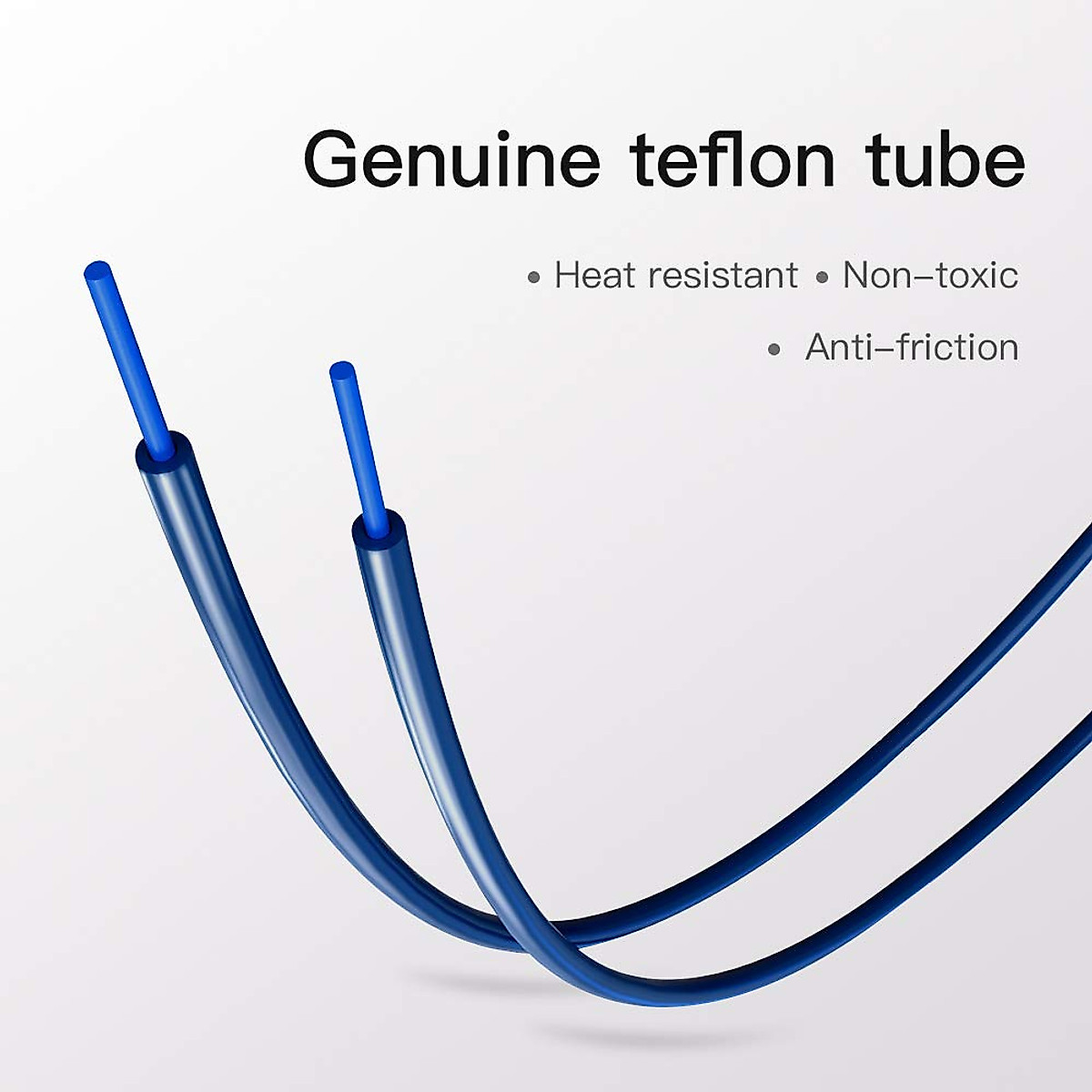 Creality Capricorn Bowden Tube 1.2M, PTFE Tube for 1.75mm Filament, Bowden Tubing for Ender 3/Ender 3 V2/Ender 3 Pro/Ender 3 Max/Ender 3S/Ender 5 Pro/Ender 5 3D Printer