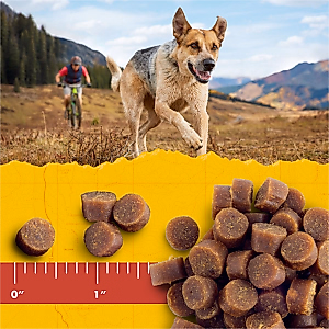 Zuke’s Mini Naturals Soft Chewy Dog Treats For Training Pouch, Natural Treat Bites With Peanut Butter And Oats - 16 oz. Bag