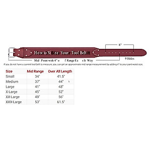 Occidental Leather 5035 SM H.D. 3in Ranger Work Belt