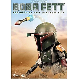 Beast Kingdom Star Wars: Return of The Jedi: Boba Fett EAA-027 Egg Attack Action Figure, Multicolor