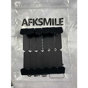 AFKSMILE 12 Pcs Versatile Adhesive J Hooks Set - Heavy Duty Stainless Steel, 40 Lbs Capacity, Hook for Towels, Hats, Coats, Backpacks and More, Waterproof, Decorative Wall Hooks for Home and Office