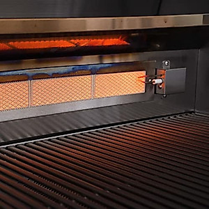 Blaze Rotisserie Kit for 32-Inch Charcoal & 4-Burner Gas Grills - BLZ-34-ROTIS-SS