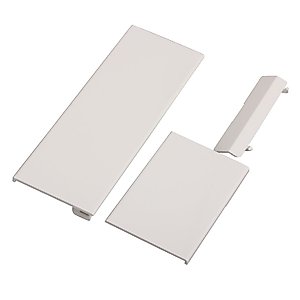 Suitable for Wii White Replacement Door,Timorn Replacement Repair Door for Wii Console Parts (1 set white)
