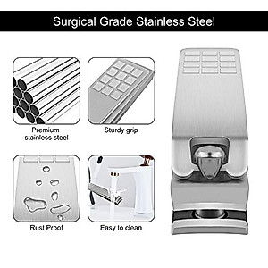 MINGTU Nail Clippers Set, Long Lasting Sharp Toenail and Fingernail Clippers, Professional Sturdy Stainless Steel Nail Cutter for Men & Women