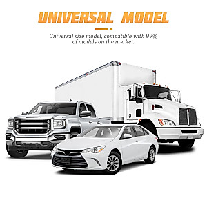 AICEL Battery Hold Down Sets, Billet Aluminum Alloy Car Battery Tie Down Bracket, Automotive Crossbar Holder Lock Mount with Galvanized Iron J Bolts, Car Accessories for Most Vehicles (Red)