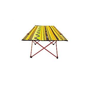 DOUBAO Outdoor Furniture Aluminium Alloy Folding Picnic Table Light Portable Camping Road Trip Mountain Climbing