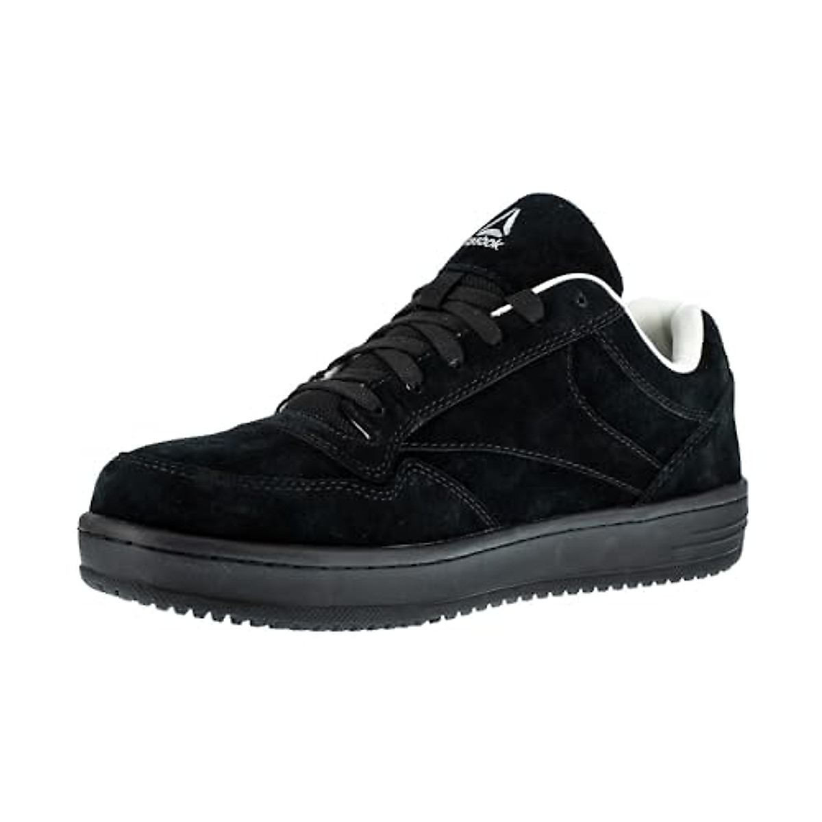 Reebok womens Soyay Safety Toe Skateboard Work Industrial Construction Shoe, Black, 7.5 US