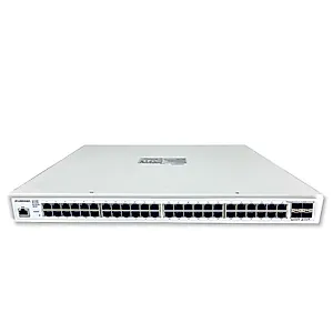Fortinet - FS-248E-FPOE - Fortinet FortiSwitch 248E-FPOE - Switch - L3 - managed - 48 x 10/100/1000 (PoE+) + 4 x Gigabit SFP - rack-mountable - PoE+ (740 W)