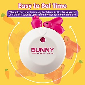60-Minute Visual Timer, Classroom Timer, Countdown Timer for Kids and Adults, Kitchen Timer, Time Management Tools