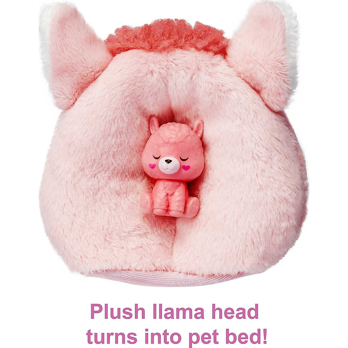 Barbie Cutie Reveal Doll, Fantasy Series Llama Plush Costume, 10 Surprises Including Mini Pet & Color Change