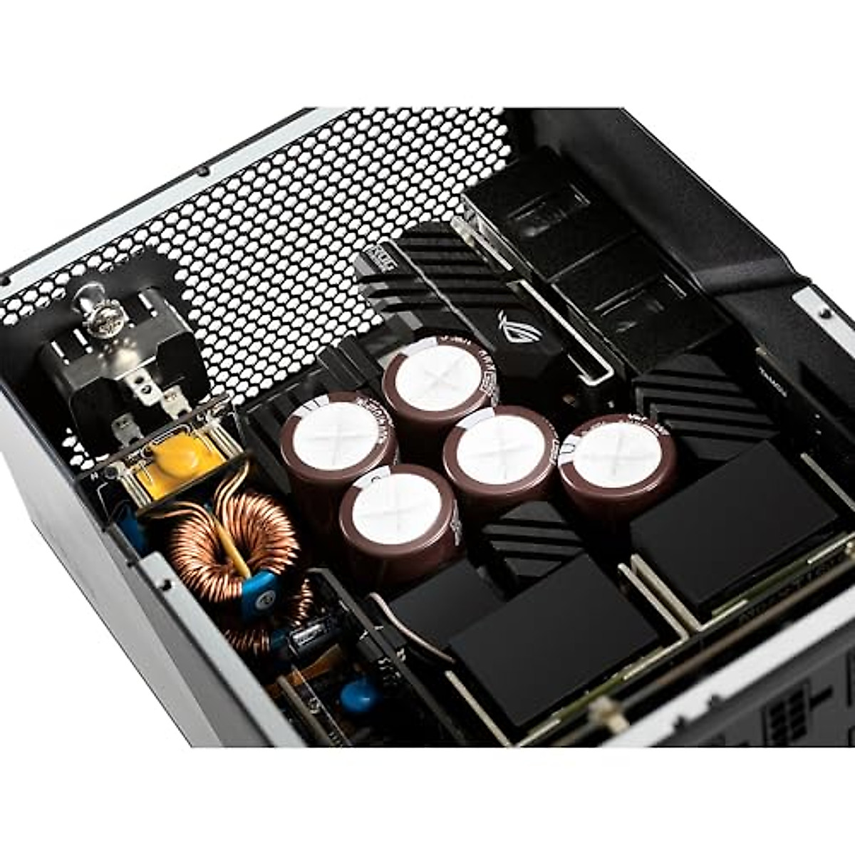 ASUS ROG Thor 1600W Titanium (1600 Watt, Fully Modular Power Supply, 80+ Titanium, Lambda A++ Certified, GaN MOSFETs, Digital Power Control, ROG heatsinks, 135mm PWM Fan, 0dB Mode, OLED Panel)