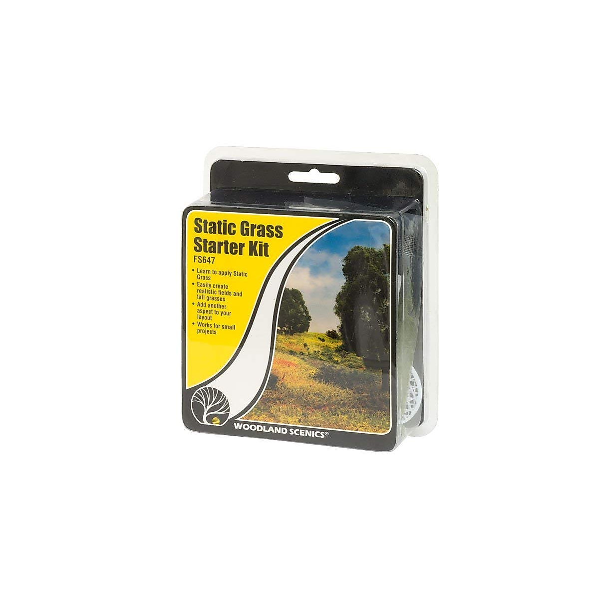 Woodland Scenics FS647 Static Grass Starter Kit
