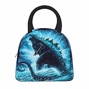 Antperadsne Lunch Bag For Women Turquoise Reusable Insulated Lunch Box Lunch Tote Meal Prep Bag for Picnic Office Work