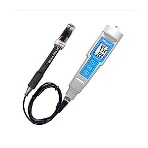 PUL FACTORY 6020A Waterproof Hand Held PH Meter with ATC and External Electrode, 0~14ph Range