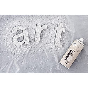 Montana Cans GRANIT EFFECT Spray Paint, 400ml, Light Grey, 13.5 Fl Oz (Pack of 1)