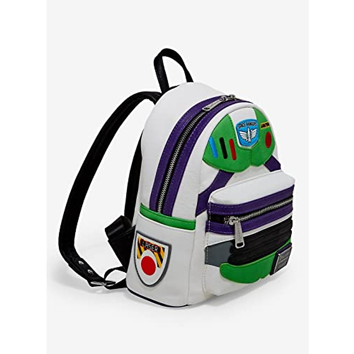Loungefly Toy Story Buzz Lightyear Faux Leather Womens Double Strap Shoulder Bag Purse
