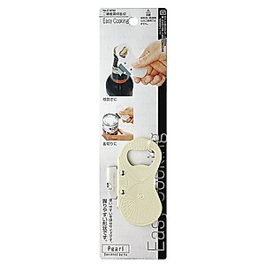 Pearl Metal C-8752 Easy Cooking Can Opener with Nitoku Bottle Opener