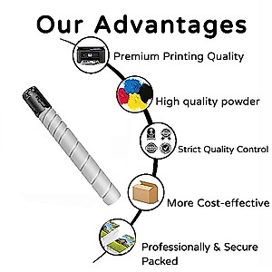 RIOMAN TNP26 Toner Cartridge Compatible Replacement for Konica Minolta TNP26 to Use with BH Pagepro 6180MF 6180E 6180EN Toner Printer 2Black