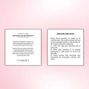 Verozi 925 Sterling Silver Infinity Cross Necklace for Women, Cubic Zirconia AAAAA Pendant Necklaces, Fine Jewelry Gifts for Women, 18'' Chain