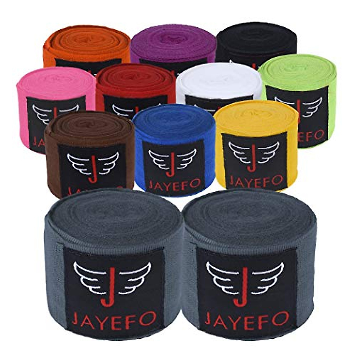 Jayefo Boxing MMA HANDWRAPS (Gray)