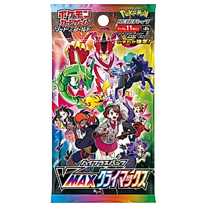 Pokemon Product Title (1pack) Card Game Sword & Shield High Class Pack VMAX Climax Japanese Ver. (5 Cards Included)