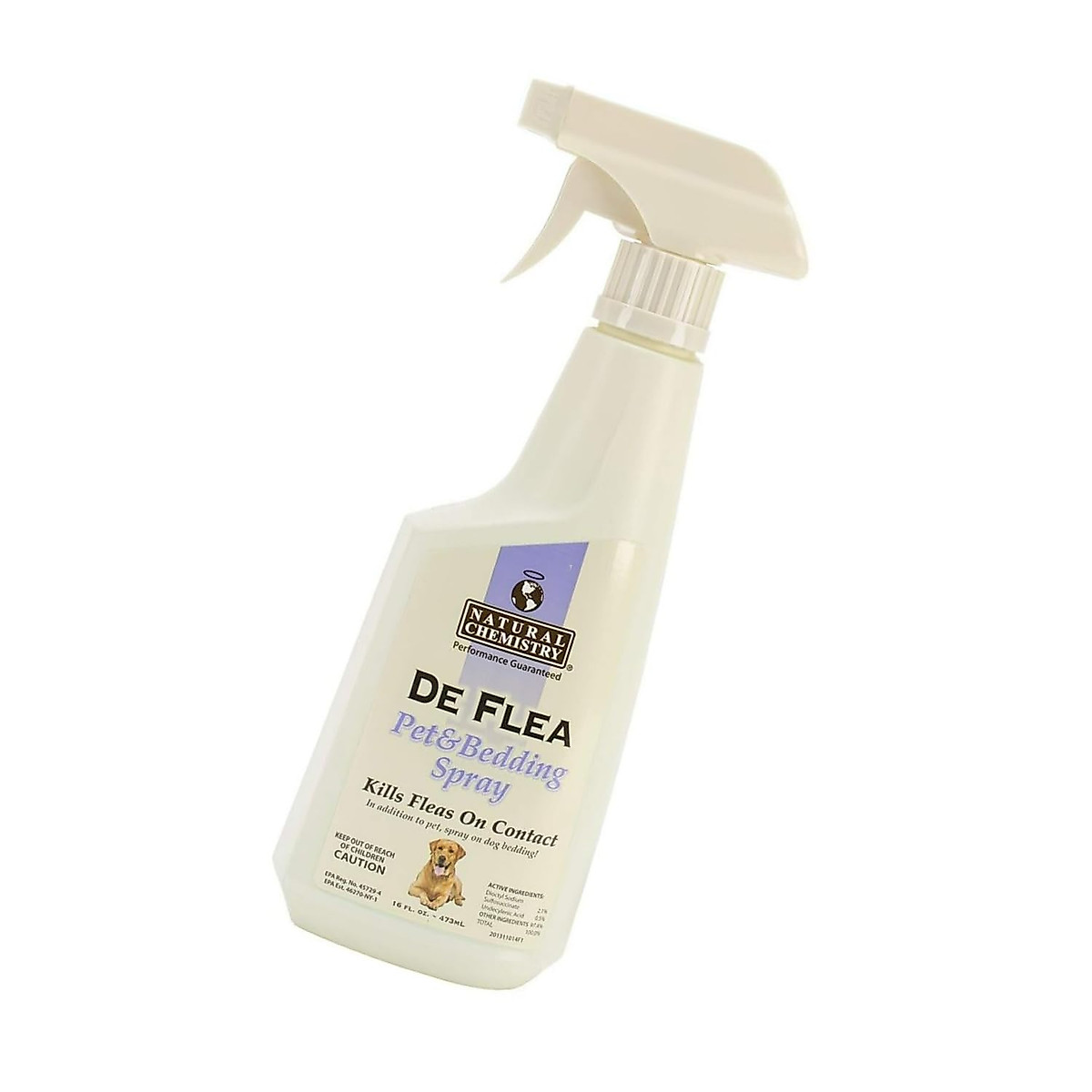 Natural Chemistry De Flea Pet and Petting Spray - 16.9 fl oz